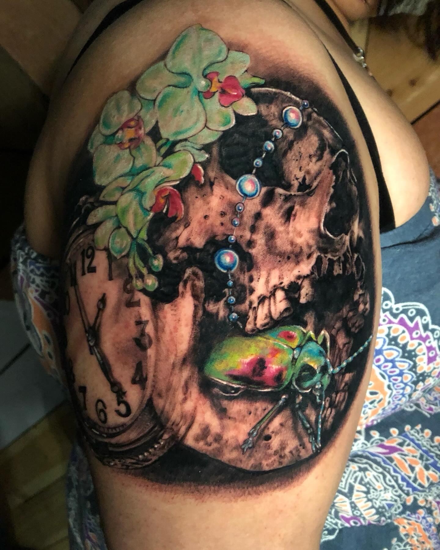 Flower Tattoos (that aren’t roses) - Penguin Ink